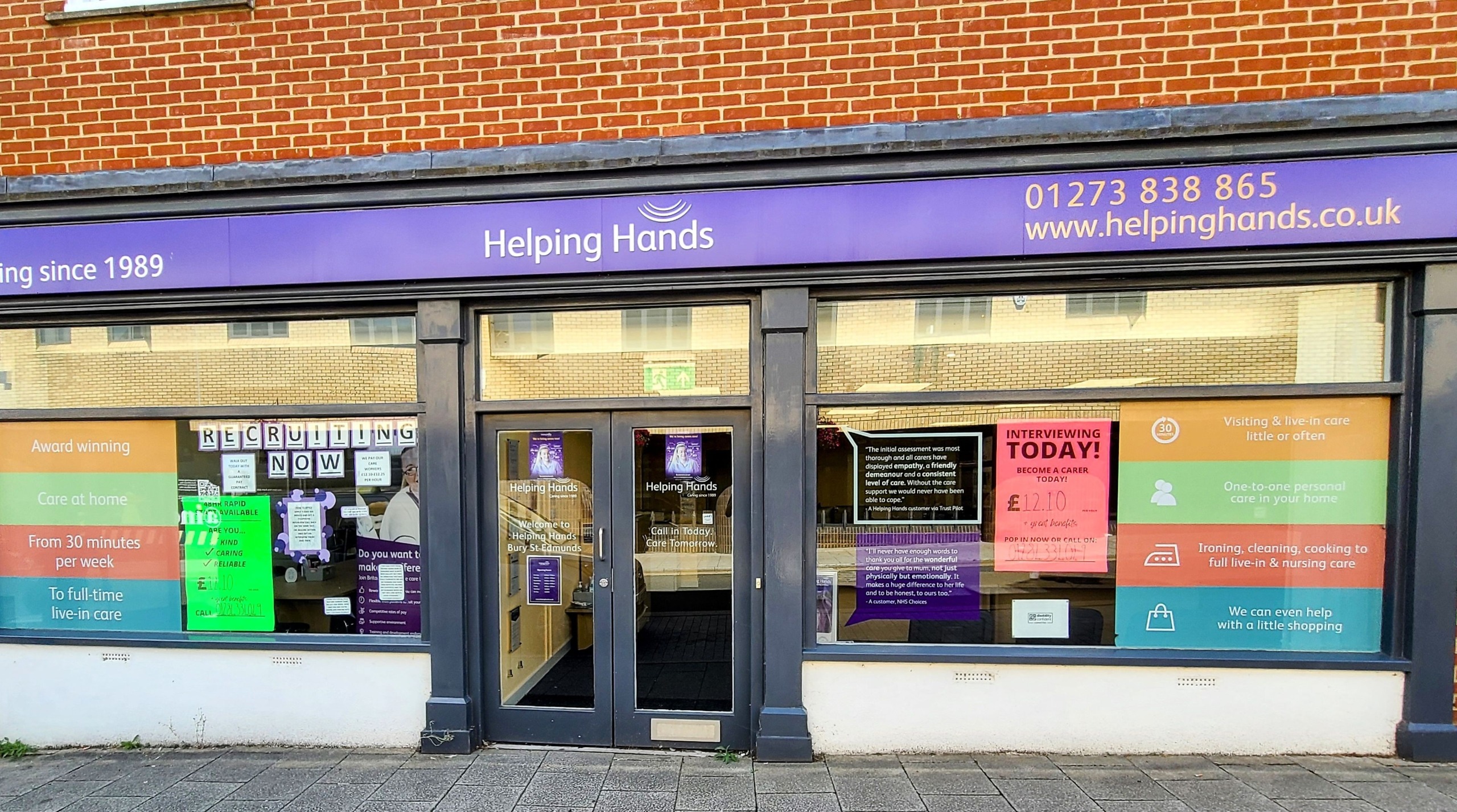 Helping Hands Home Care | eXplore Bury St Edmunds!