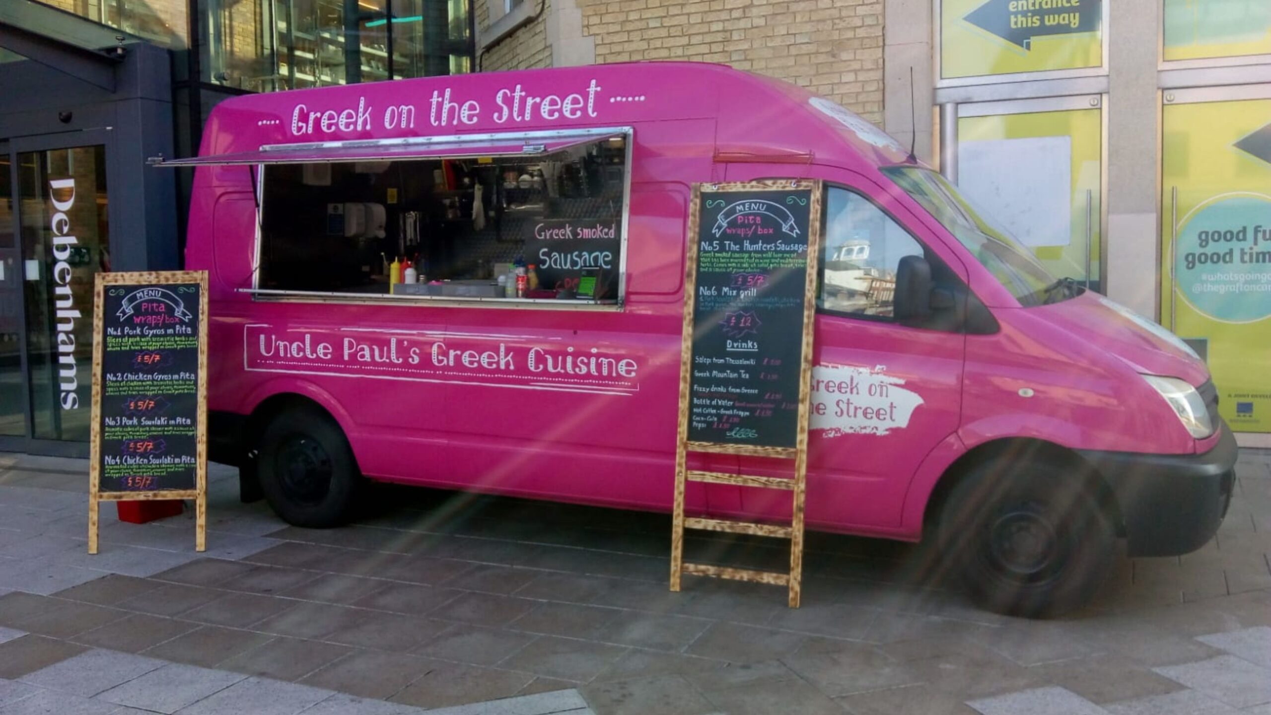 Uncle Paul Greek Street Food | eXplore Bury St Edmunds!
